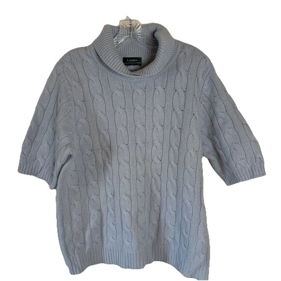 Ralph Lauren | Sweaters | Ralph Lauren Cable Knit Short Sleeve Sweater ...